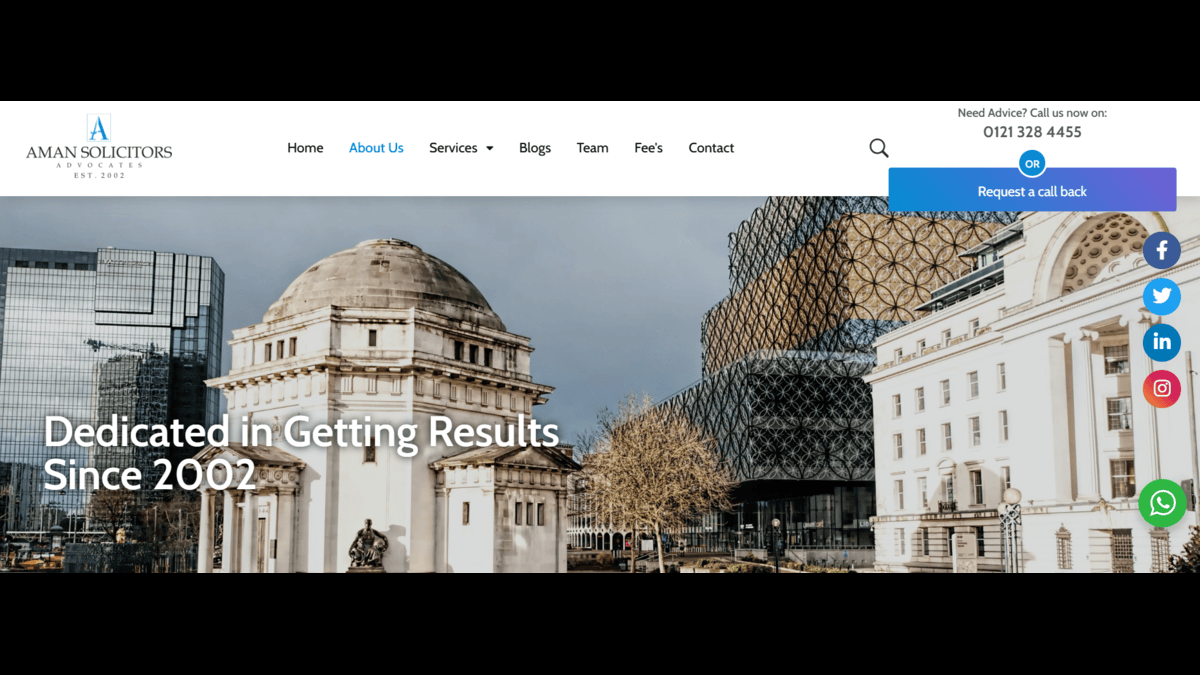 Experienced Legal Team - Aman Solicitors